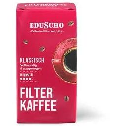 EDUSCHO Filterkaffee Klassisch - 500 g Gemahlen - Intensit&auml;t: 4/5
