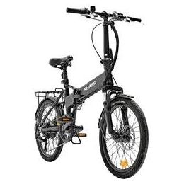 Sharp faltbares E-Bike - schwarz