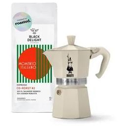 Kaffee-Geschenkset &ldquo;Bialetti Caff&egrave; Duo&rdquo; &ndash; 1x 250 g Espresso Gemahlen und Bialetti Moka Express