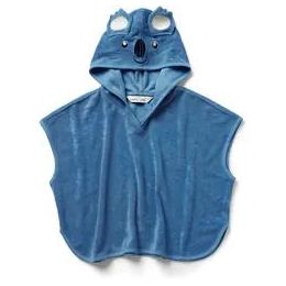 Tchibo - Kinder-Frottierponcho - Kinder - Gr. 122/128 - dunkelblau