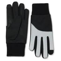 Tchibo - Windprotection-Handschuhe - Unisex - Gr. 9,5 - silber