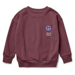 Tchibo - Kinder-Sweatshirt Smileyworld&reg; mit angerauter Innenseite - M&auml;dchen - Gr. 158/164 - wei&szlig;/print
