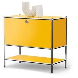 Tchibo - Sideboard Metall "CN3" mit 1 Klappenfach - 77,5x40x71,5cm - chrom - Stahl / Aluminium / Kunststoff