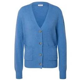 Tchibo - Strickcardigan mit RWS-zertifizierter Wolle - Damen - Gr. L - blau