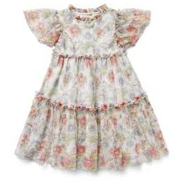 Tchibo - Kinder-T&uuml;llkleid - M&auml;dchen - Gr. 98/104 - creme/gebl&uuml;mt