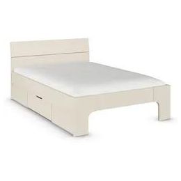 Rauch Bett &raquo;Frieda&laquo; - 145x210x90cm - beige - Holz / Holz
