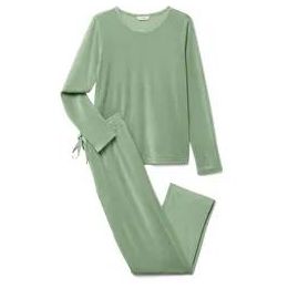 Tchibo - Nicki-Pyjama-Set - Damen - Gr. XL - hellgr&uuml;n