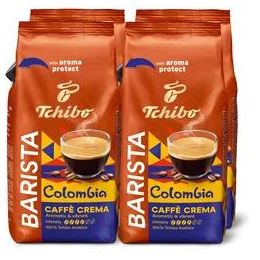 Tchibo - Barista Origins Colombia - 4 x 1 kg Ganze Bohne - Intensit&auml;t: 4/6
