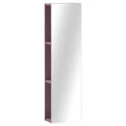 Tchibo - Spiegelregal &raquo;Piazza&laquo; - 30x19,6x110,6cm - rosa - Holz / Glas / Metall
