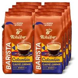 Tchibo - Barista Origins Colombia - 8 x 1 kg Ganze Bohne - Intensit&auml;t: 4/6