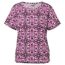 Tchibo - Bedrucktes Blusenshirt - Damen - Gr. M - wei&szlig;/print