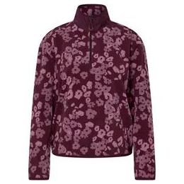 Tchibo - Fleece-Pullover - Damen - Gr. S - ros&eacute;/print