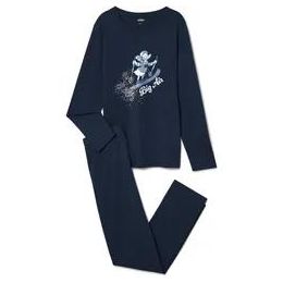 Tchibo - Kinder-Pyjama &raquo;Mickey and Friends&laquo; - Jungen - Gr. 146/152 - dunkelblau
