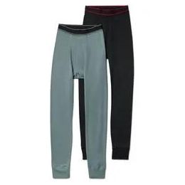 Tchibo - 2 Thermo-Funktionsunterhosen - Herren - Gr. M - schwarz