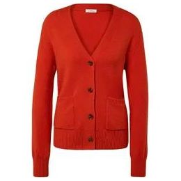 Tchibo - Strickcardigan mit RWS-zertifizierter Wolle - Damen - Gr. L - orange
