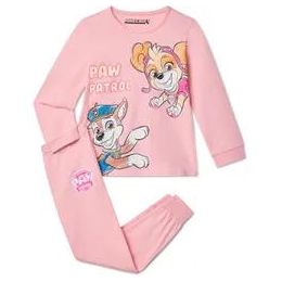 Tchibo - Kinder-Pyjama &raquo;Paw Patrol&laquo; - M&auml;dchen - Gr. 134/140 - hellrosa/print