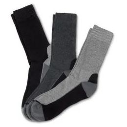 Tchibo - 3 Paar Outdoor-Socken - Unisex - Gr. 39-42 - anthrazit