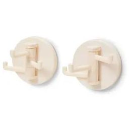 Tchibo - 2 Dreifach-Haken - beige