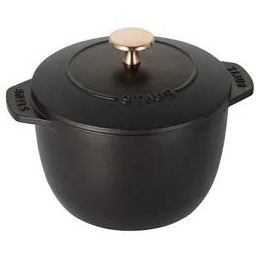 Staub Reis-Cocotte - schwarz