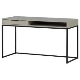 Tchibo - Woood Schreibtisch &raquo;Nore&laquo; - 130x58x75cm - schwarz - Holz / Metall