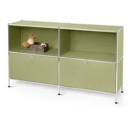 Tchibo - Sideboard Metall &raquo;Cn3 Kids&laquo; mit 2 Schubladen - 152x40x89,5cm - chrom - Stahl / Kunststoff / Kunststoff