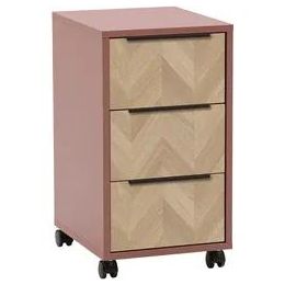 Schildmeyer Tchibo - Rollcontainer &raquo;Piazza&laquo; - 32,6x39,1x59,7cm - schwarz - Holz / Metall / Kunststoff