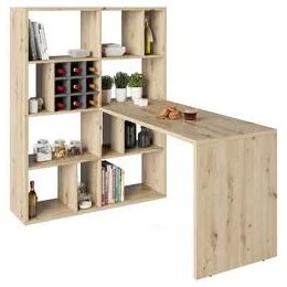 Roba Set - 120x57,9x75cm - braun - Holz / Acryl