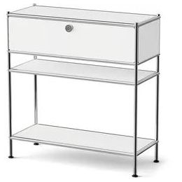 Tchibo - Metall-Konsole &raquo;Cn3 Slim Line&laquo; mit Schublade - 77x30,5x82cm - chrom - Stahl / Aluminium / Kunststoff