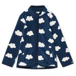 Tchibo - Kinder-Fleecejacke - Baby - Gr. 74/80 - dunkelblau/print