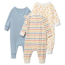 Tchibo - 3 Baby-Pyjamas - Kinder - Gr. 98/104 - blau/print