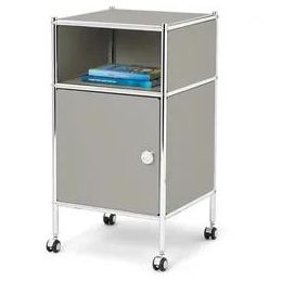 Tchibo - Rollcontainer Metall &raquo;Cn3 Kids&laquo; - 40x40x75cm - hellgrau - Stahl / Kunststoff / Kunststoff