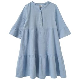 Yigga M&auml;dchen Musselin-Kleid aus Bio-Baumwolle