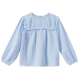 Topolino M&auml;dchen Musselin-Bluse mit R&uuml;schen
