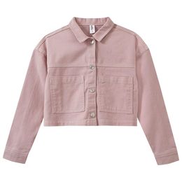 Yigga M&auml;dchen Hemdjacke mit Druckkn&ouml;pfen