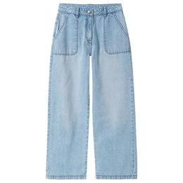 Yigga M&auml;dchen Wide-Leg-Jeans aus Bio-Baumwolle
