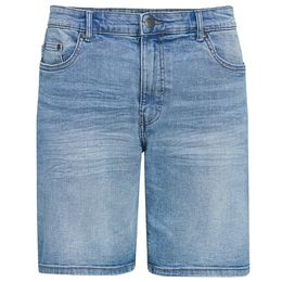 VanVaan Herren Jeans-Shorts mit Used-Waschung