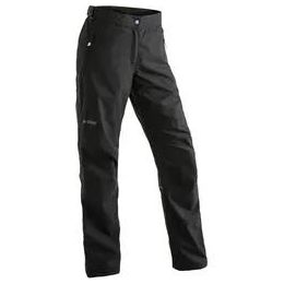 Regenhose Maier Sports "Raindrop L", Damen, Gr. 40, Normalgr&ouml;&szlig;en, schwarz, 100% Polyester, Hosen Regenhose, Damen Outdoorhose, wasserdicht winddicht, auch als &Uuml;berhose nutzbar