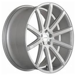 CORSPEED DEVILLE Silver-brushed-Surface/ undercut Color Trim wei&szlig; 9.0Jx20 5x112 ET40