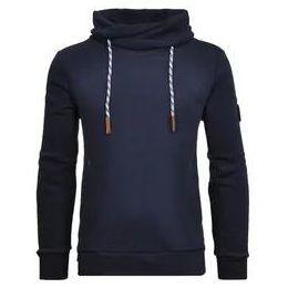 Sweatshirt Ragman, Herren, Gr. S4648, blau (dunkelblau, 711), 65% Baumwolle 35% Polyester, regular fit, Sweatshirts Sweatshirt