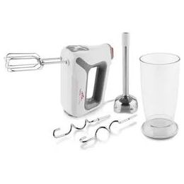 2THETA ETA Handmixer "LENTO Set ETA105190000", grau (wei&szlig;, grau), B:34,5cm H:24cm T:13cm, Mixer, DC Motor, 4 Geschwindigkeiten, leiser Betrieb, praktisches Zubeh&ouml;r
