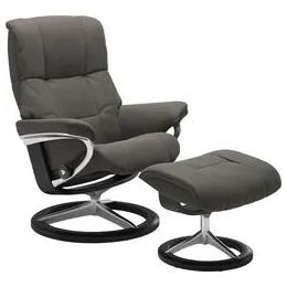 Relaxsessel stressless "Mayfair", grau (metal grau paloma), B:79cm H:102cm T:44cm, Leder BATICK: BATICK ist ein leicht korrigiertes, durchgef&auml;rbtes und genarbtes M&ouml;belleder, bei dem die meisten Unebenheiten und Spuren in der Regel entfernt wurden.;Leder PALOMA: PALOMA ist ein durchgef&auml;rbtes Semianilin-M&ouml;belleder mit nat&uuml;rlicher Narbung.;ROHLEDER Stoff Q2 FARON: Ein fester zuverl&auml;ssiger Boucl&eacute; mit 