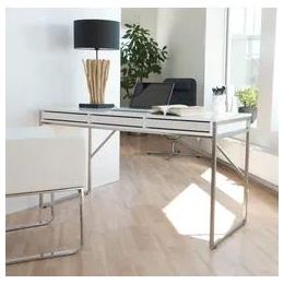 Schreibtisch HAMMEL FURNITURE "Mistral B&uuml;rotisch, Arbeitstisch, Tisch, Computertisch", wei&szlig;, B:137,4cm H:75cm T:60cm, Tische, Schreibtisch, mit Gestell, B: 137,4 cm, Designm&ouml;bel
