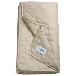 Sch&ouml;ner Wohnen Bett&uuml;berwurf "Soft", beige (sand), B:70cm L:240cm, Polyester, SCH&Ouml;NER WOHNEN-KOLLEKTION, Tagesdecken, mit P&uuml;nktchensteppung und eingen&auml;htem Flie&szlig;futter