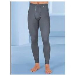 Lange Unterhose Kumpf, Herren, Gr. 5, 1 Stk., grau, 100% Baumwolle, Unterhosen Lange Unterhose