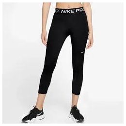 Trainingstights Nike "W NP 365 TIGHT CROP", Damen, Gr. S, N-Gr, schwarz, Obermaterial: 83% Polyester, 17% Elasthan, Hosen