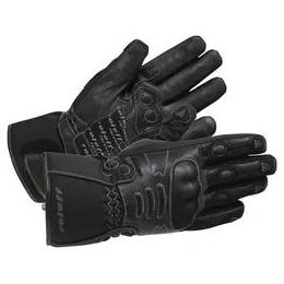 Roleff Racewear Motorradhandschuhe ROLEFF "RO 83" Gr. M, schwarz, Handschuhe, M, Obermaterial: 90% Rindsleder, 10% Nylon. Innenfutter: 100% Polyester, winddicht, wasserdicht
