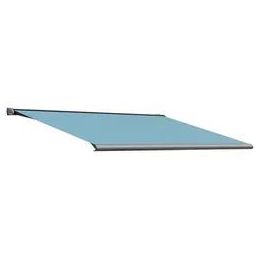 Kassettenmarkise Wismar "S-Compact", blau, B:500cm H:19cm, Polyacryl, Markisen