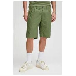 Shorts Blend "BHShorts", Herren, Gr. XXL, US-Gr&ouml;&szlig;en, dill, 55% Leinen, 45% Baumwolle, unifarben, regular fit kurz, Hosen Shorts, Stilvolle Bermuda Chino Shorts