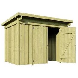 Ger&auml;tehaus Weka "Lagerhaus 607 A, kdi, 20 mm", braun (kesseldruckimpr&auml;gniert), Massivholz, Ger&auml;teh&auml;user