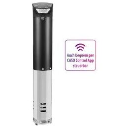 Caso Design CASO Sous-Vide Garer "1328 SV 1200 Smart", grau (schwarz, edelstahlfarben), B:8,5cm H:33cm T:6cm, Sous-Vide-Garer